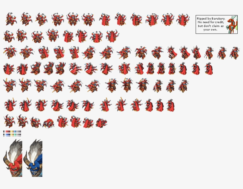 Final Fantasy Gilgamesh Sprite