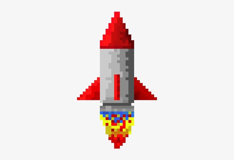 Download Png Library Library Art Maker - Transparent Pixel Missile ...
