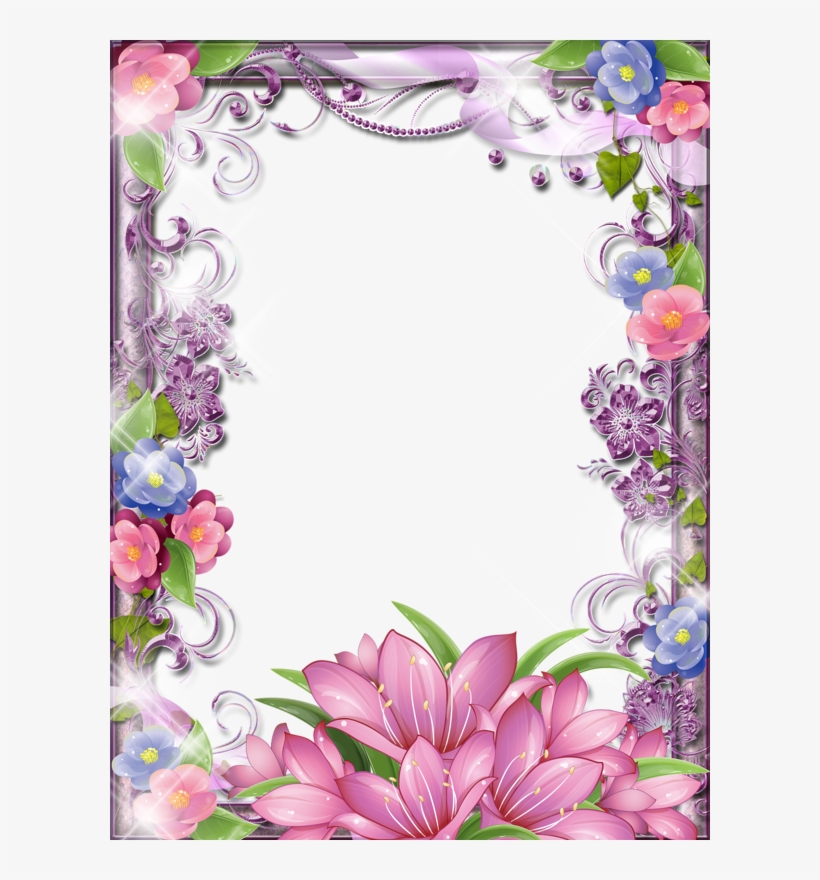 Very Glittery, Sparkle, Pink And Purple Flower Girlie - Beautiful ...