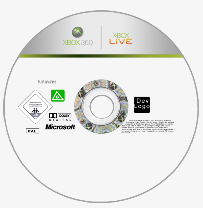 Download Xbox Disc Template By Georgiajedward-d4yqmh7 - Xbox 360 Disc ...