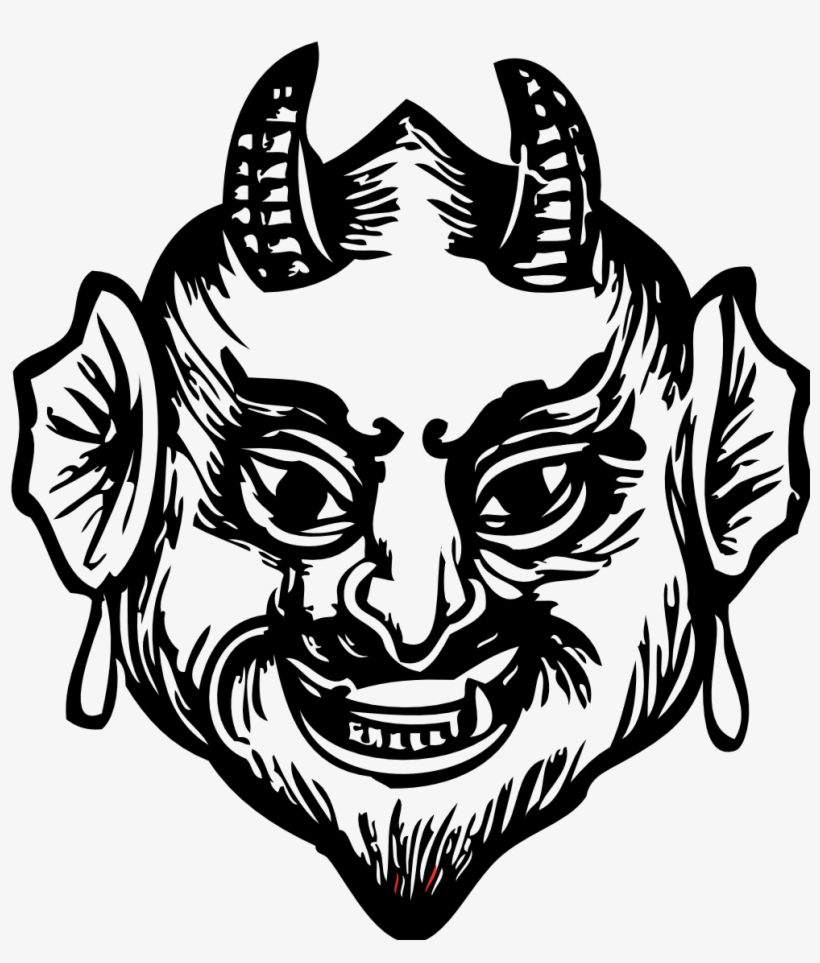 Download Drawn Devil Transparent Background - Devil Drawing Png ...