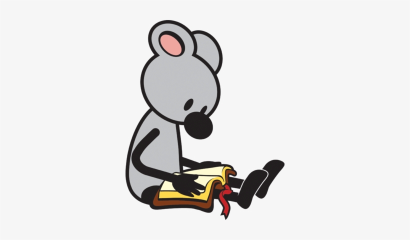 Image - Mouse Reading Clipart PNG Image | Transparent PNG Free Download ...
