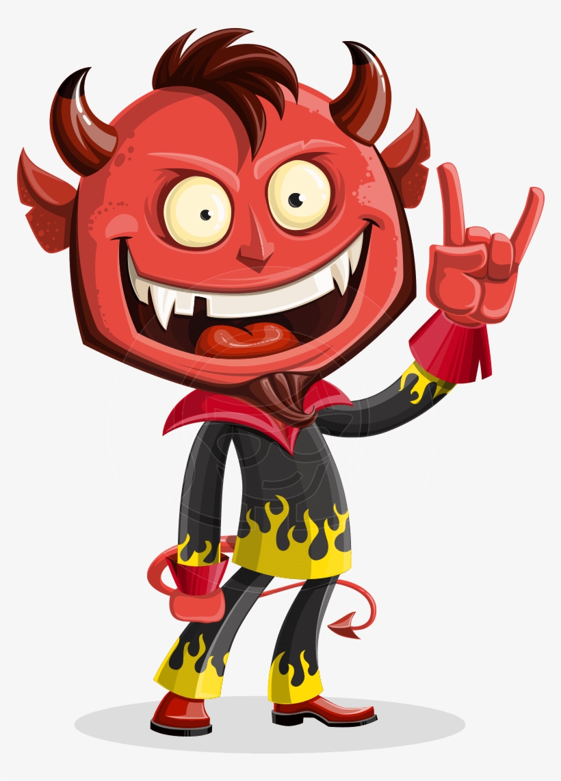 Duncan The Devil - Cartoon Devil Png Transparent PNG Image ...