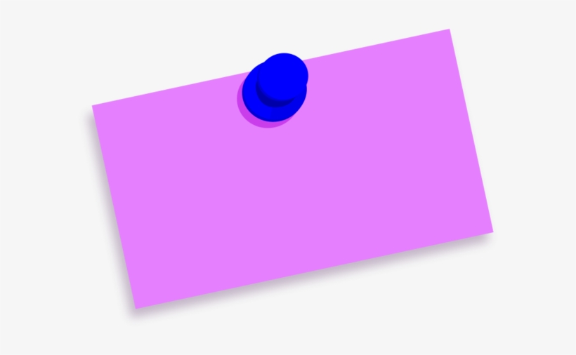 Thumbtack Note Png