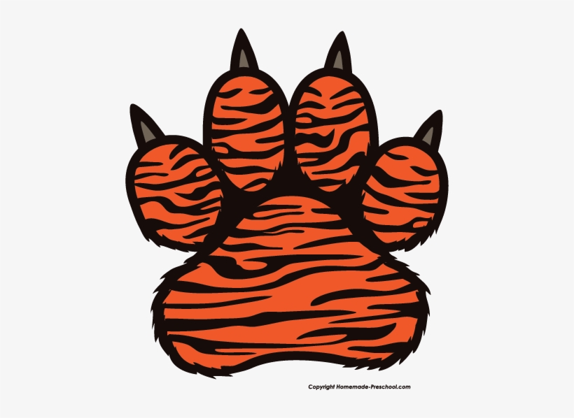 Tiger Paw Png - Tiger Paw Print Png PNG Image | Transparent PNG Free ...