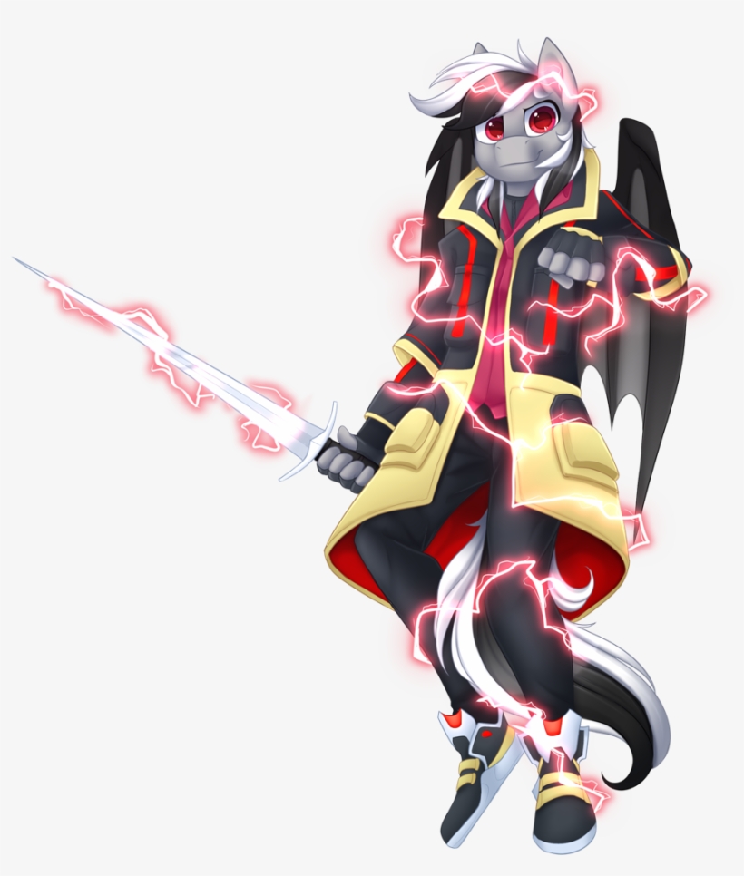 Scarlet-spectrum, Bat Pony, Bat Pony Oc, Clothes, Commission, - My ...