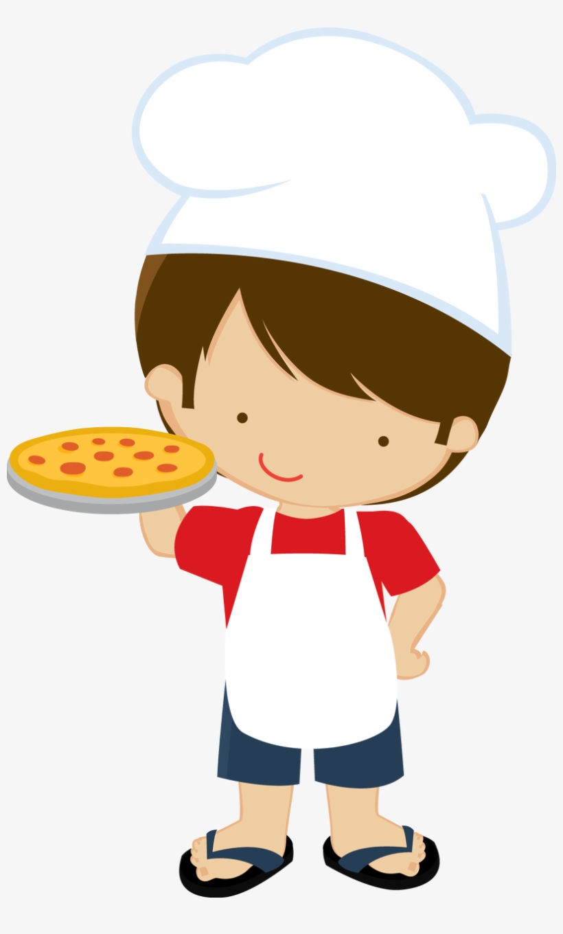 Chef Animado, Food Clipart, Clipart Png, Cute Illustration, - Mini Chef ...
