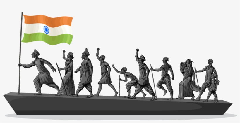 Freedom Fighters Of India - Freedom Struggle PNG Image | Transparent ...