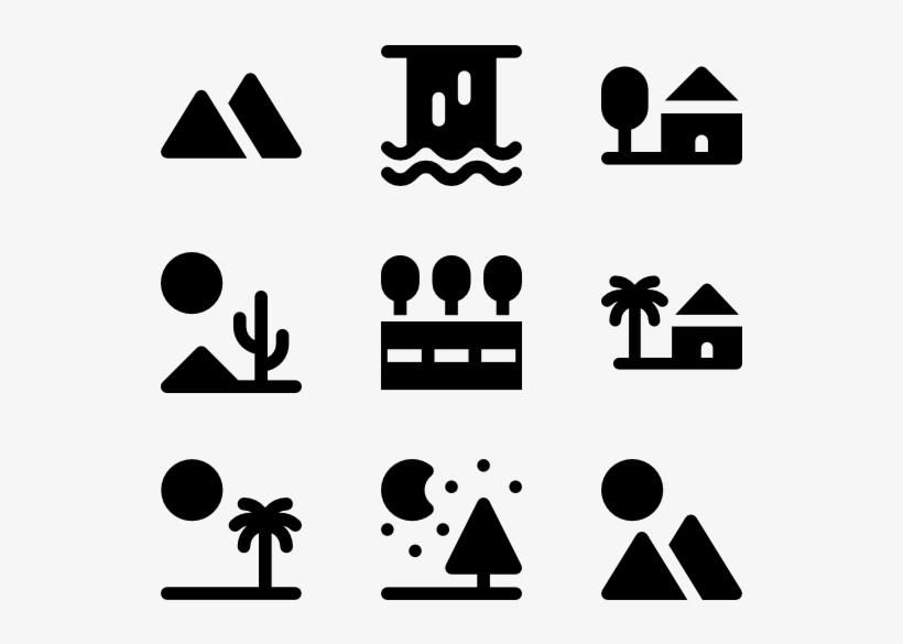 Landscapes Set - Landscape PNG Image | Transparent PNG Free Download on ...