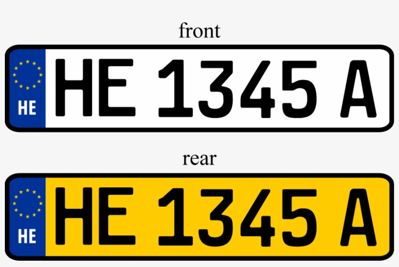 Heigard Vehicle Registration Plates - Car Number Png PNG Image ...