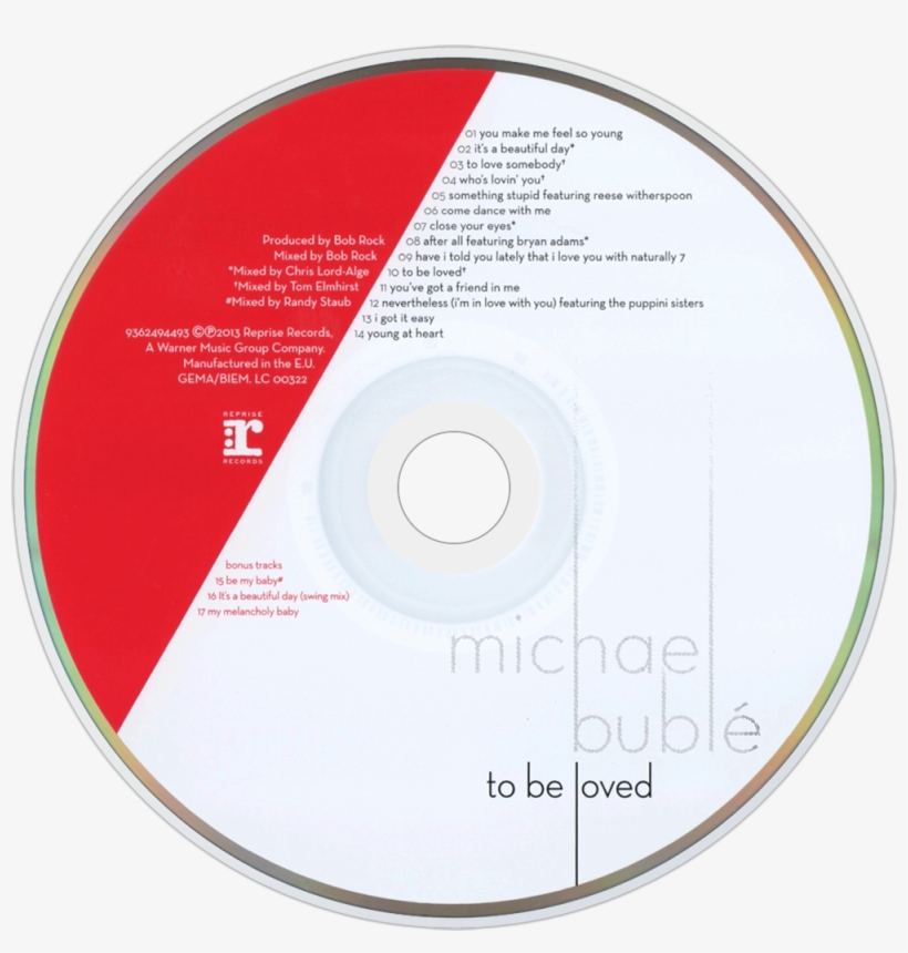 Michael Bublé To Be Loved Cd Disc Image - Michael Buble To Be Loved ...