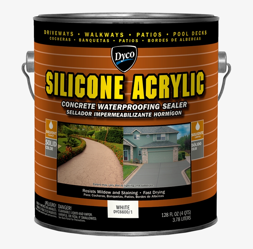 Dyco® Silicone Acrylic™ - Dyco Silicone Acrylic 1 Gal. Charcoal Grey ...