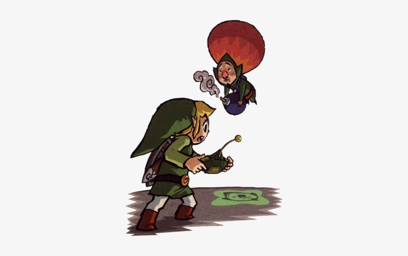 Link Wind Waker 10 - Legends Of Zelda Tingle PNG Image | Transparent ...