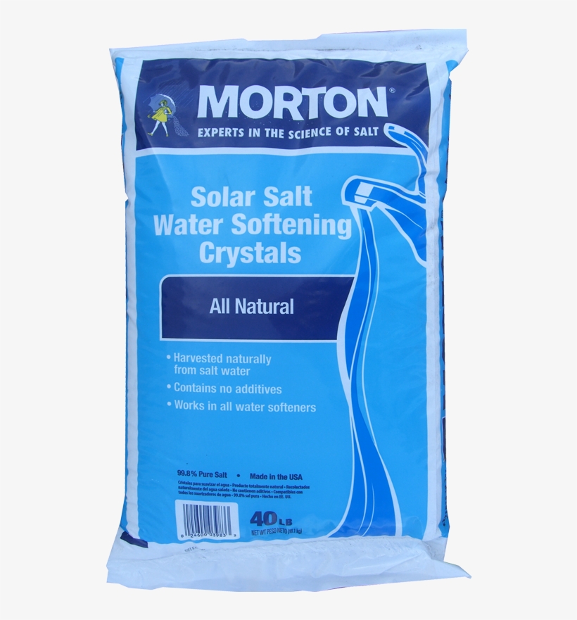 Valu-soft - Morton Pure And Natural Water Softener Crystals - 40 PNG ...