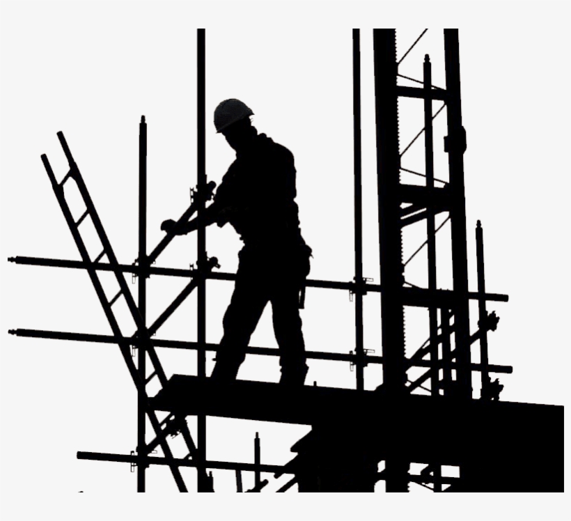 Scaffolder - Scaffolding Black And White PNG Image | Transparent PNG ...