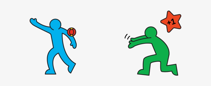 Belle And Beast's Snowball Fight - Snowball Fight PNG Image ...