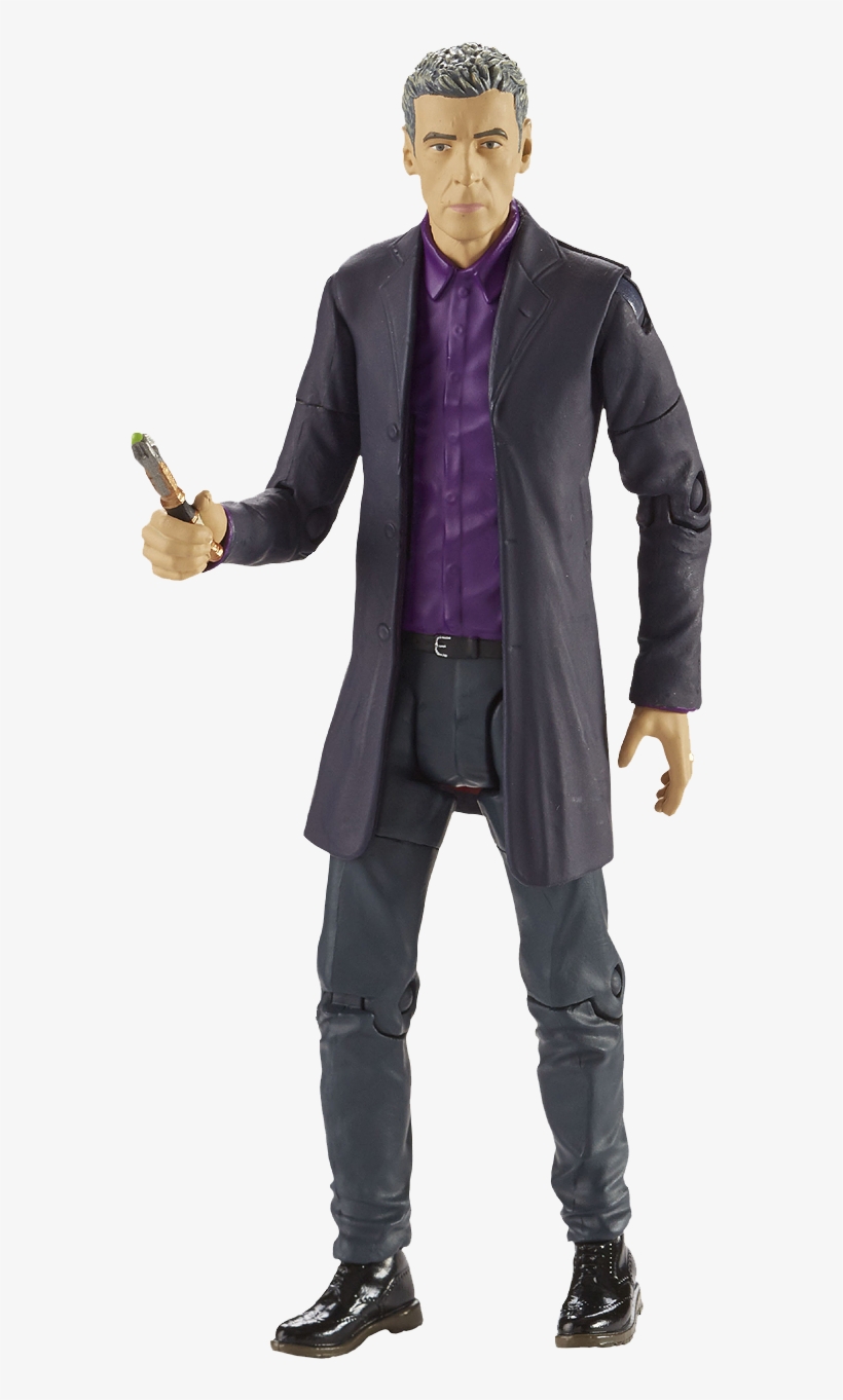 Doctor - Doctor Who 12th Doctor Black Shirt 5.5" Action Figure PNG ...