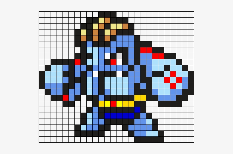 Machoke Pokemon Bead Pattern Perler Bead Pattern / - Machamp Pixel Art ...