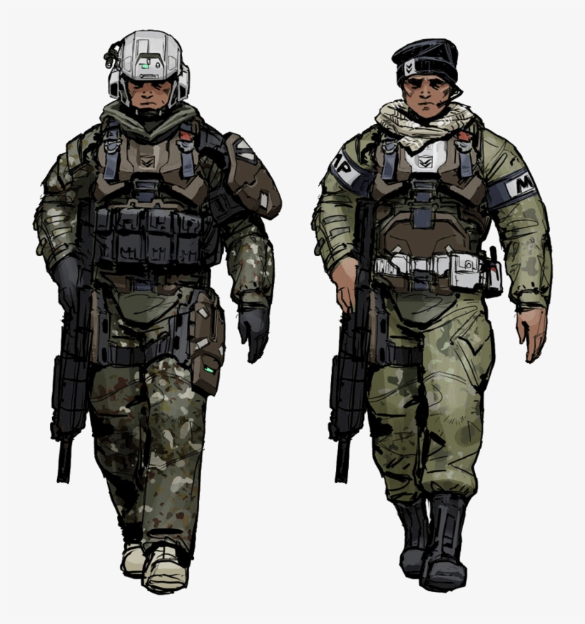 Download [ Img] - Unsc Marine Halo 4 | Transparent PNG Download | SeekPNG