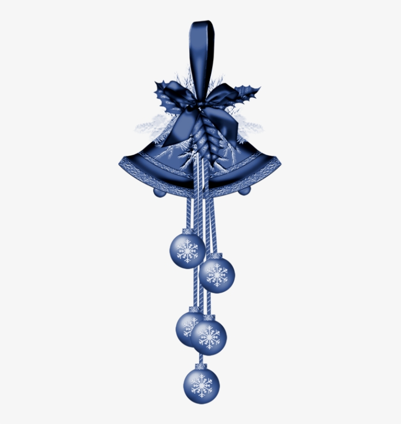 Blue Christmas Bells Clip Art - Christmas Bells Clipart Blue PNG Image ...