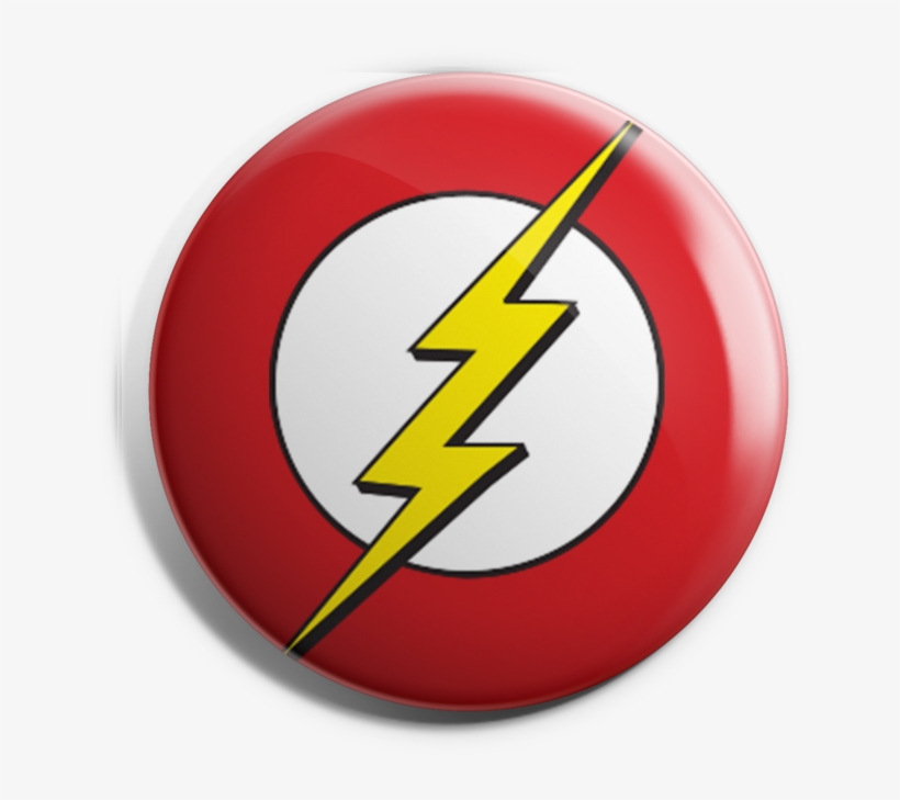 Flash Symbol Badge Magnet - Flash PNG Image | Transparent PNG Free ...
