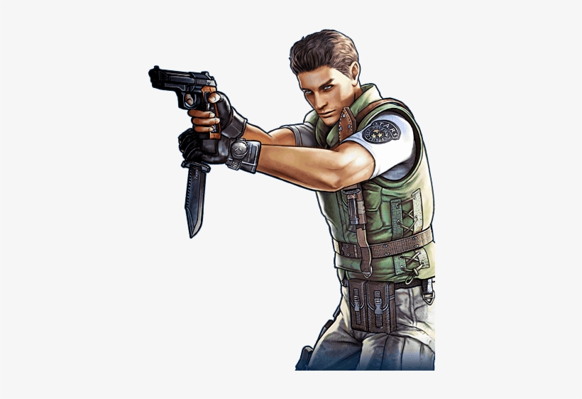 Chris Redfield - Resident Evil Code Veronica Soldiers PNG Image ...
