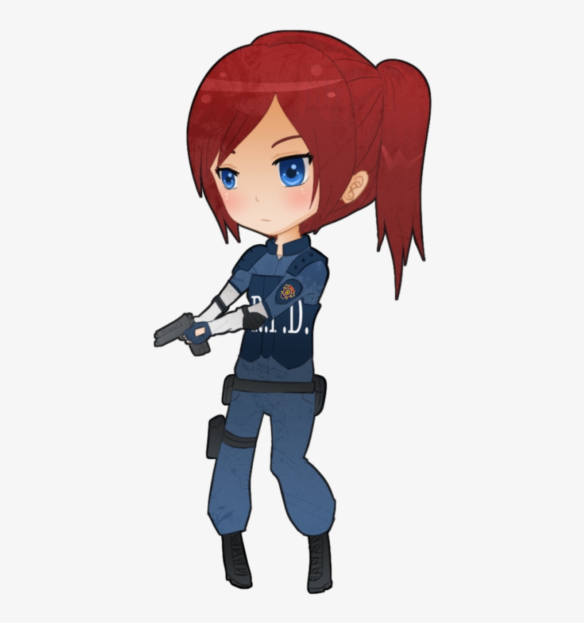 Rpd Rookie Cop Claire Redfield - Claire Redfield PNG Image ...