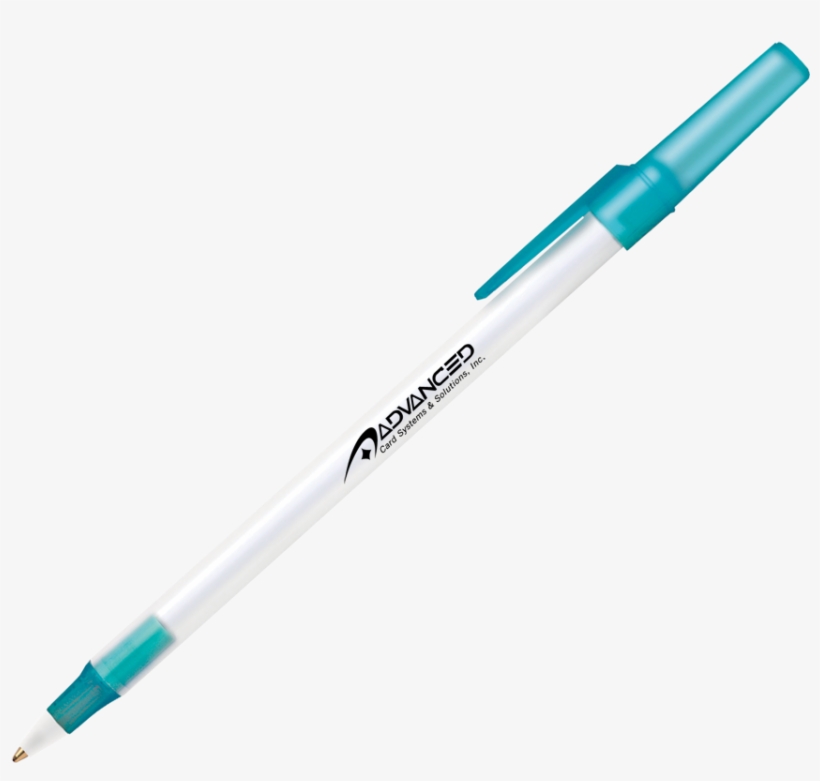 Bic Round Stic Ice Promotional Pens - Bic Round Stic PNG Image ...