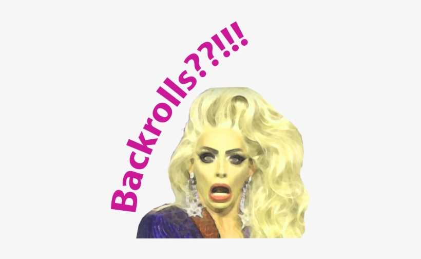 Alyssa Edwards Back Rolls