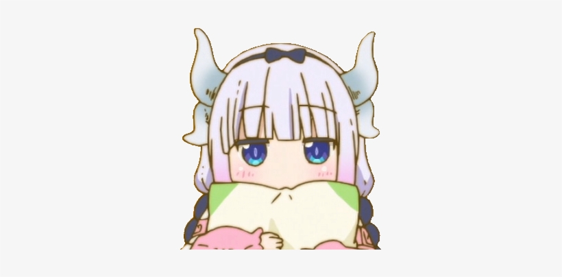 Sticker Kikoojap Kanna Kamui Kobayashi San Chi No Maid - Cartoon PNG ...