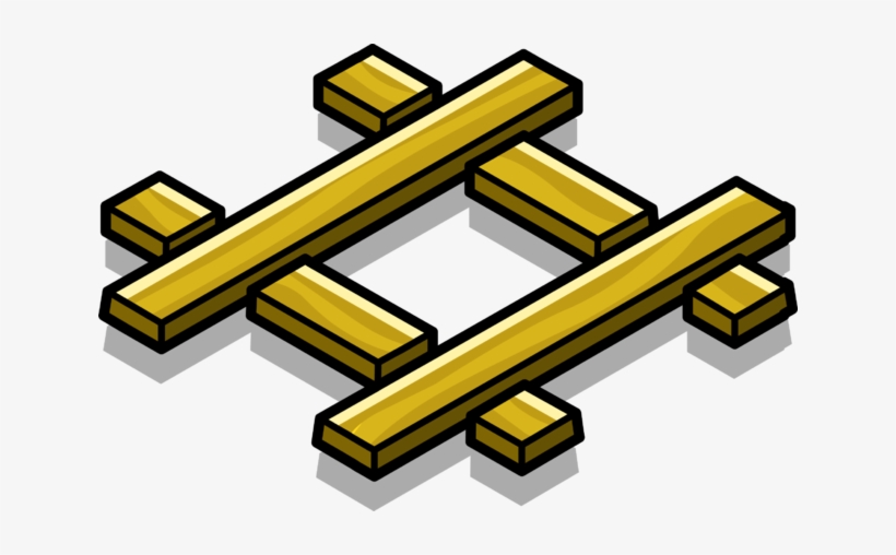 Download Gold Railroad Crossing Sprite 002 | Transparent PNG Download ...