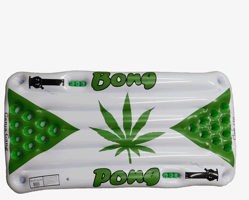 You Get The Inflatable Bong Pong Raft And 6 Weed Balls - Inflatable ...