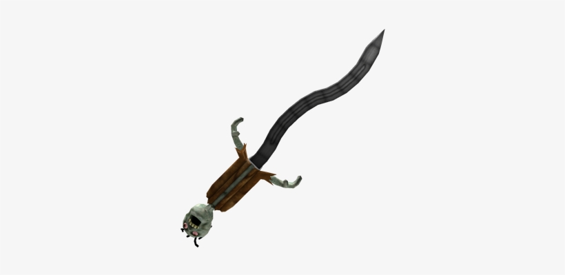 A Sword With A Zombie Head - Longbow PNG Image | Transparent PNG Free ...