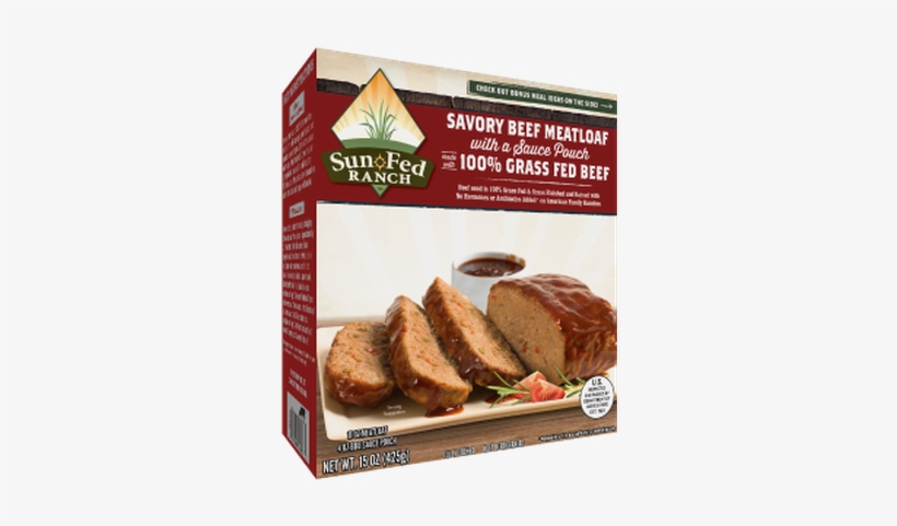 Savory Grass Fed Beef Meatloaf - Sun Fed Ranch Roast Beef, Seasoned ...