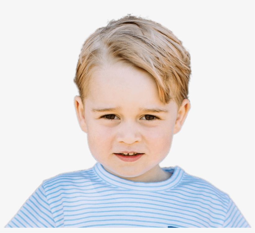 Download Prince George Portrait Transparent Png Sticker - Boy ...