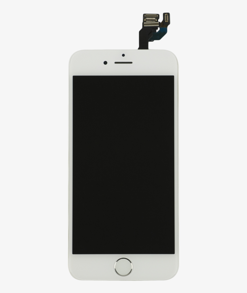 Iphone 6 White/silver Display Assembly With Front Camera - Iphone 6 ...