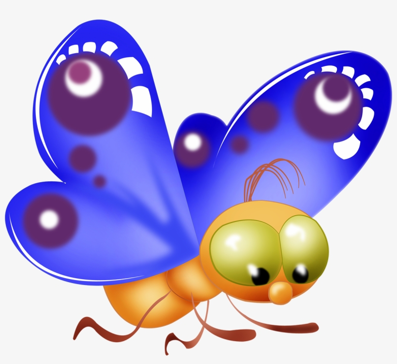 Download Ch - B * * - Butterfly Cartoon Image Transparent Background ...