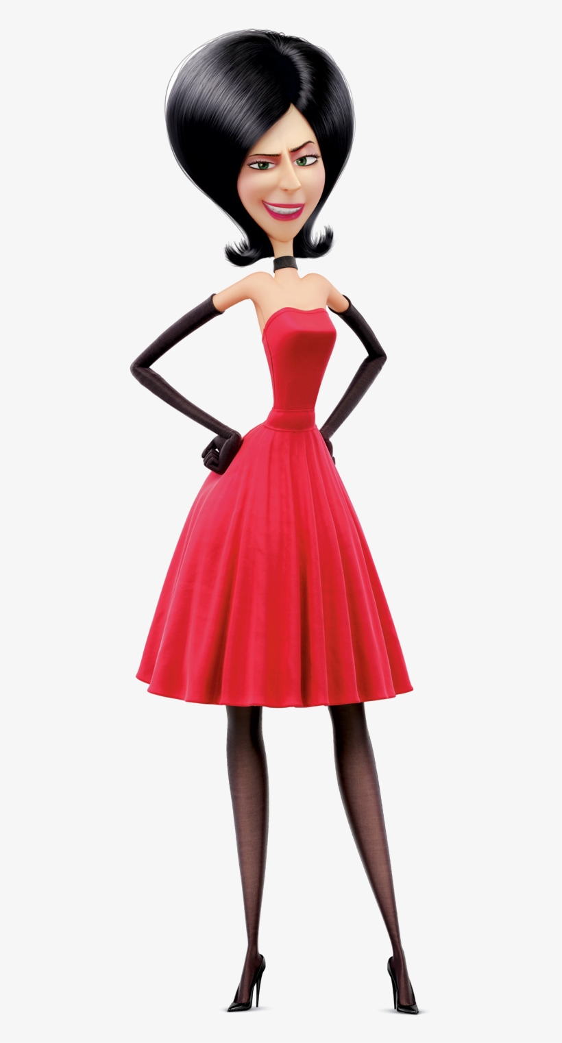 Scarlet Overkill Transparent - Gru And Scarlet Overkill PNG Image ...