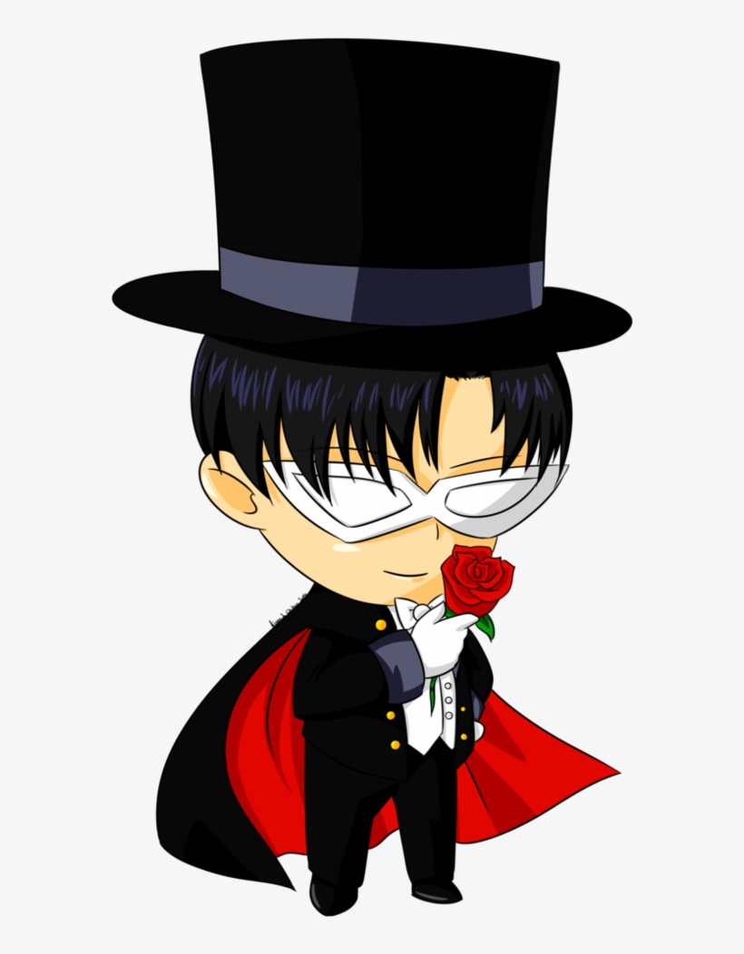 Download Chibi Tuxedo Mask For Katie0513 By Starlightfroggy - Sailor ...
