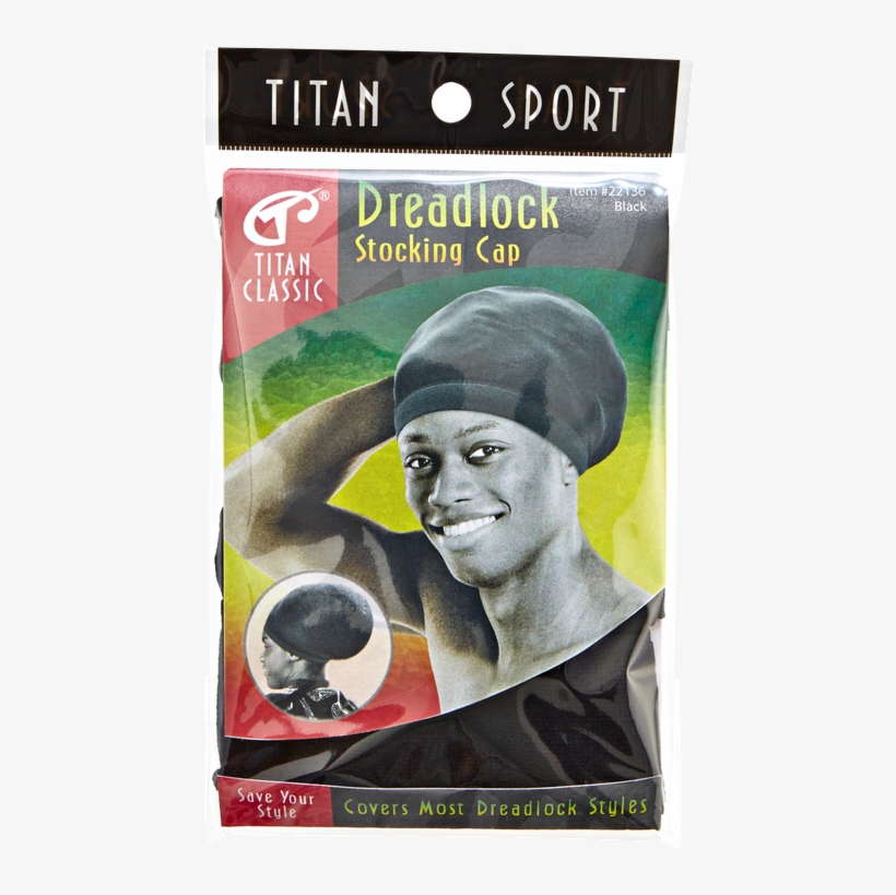 Titan Classic Dreadlock Stocking Cap (gray) PNG Image | Transparent PNG ...