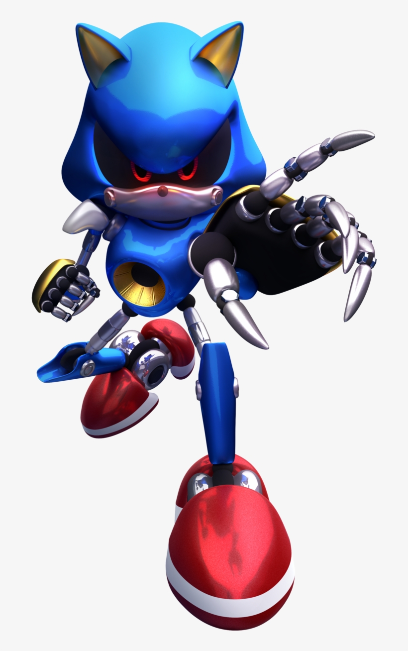 I Think Yea He Is Evil - Metal Sonic Png PNG Image | Transparent PNG ...