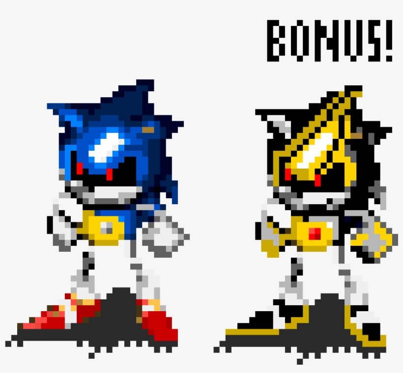 Pre-rendered Metal Sonic - Shard The Metal Sonic Sprite PNG Image ...