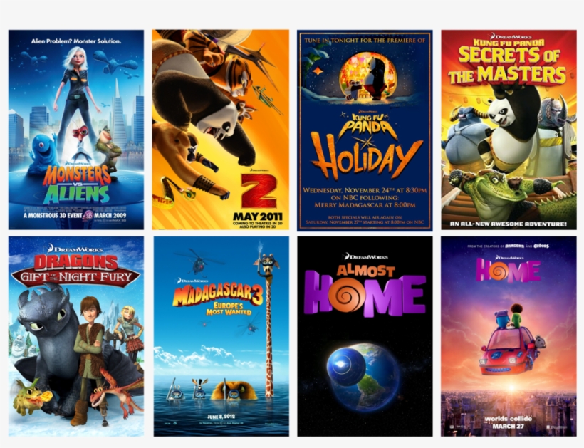 Download Dreamworks Animation - Monsters Vs Aliens Poster | Transparent ...