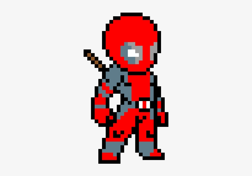 Deadpool - Pixel Art Deadpool Png PNG Image | Transparent PNG Free ...