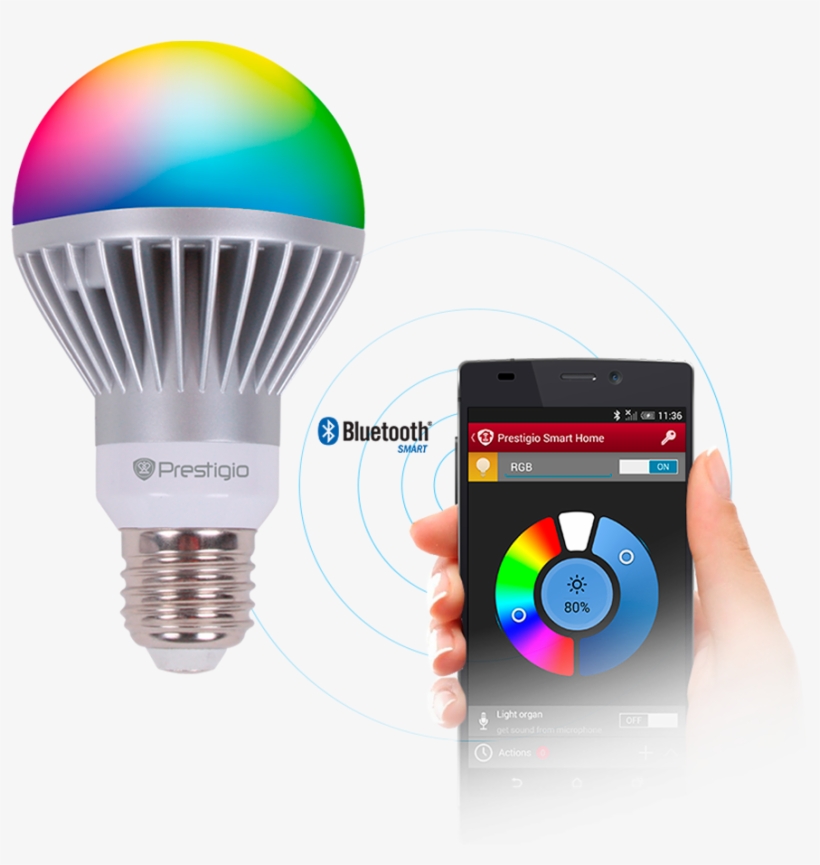 Smart Color Led Light - Prestigio Pwled7e27 Connected Led Bulb ...
