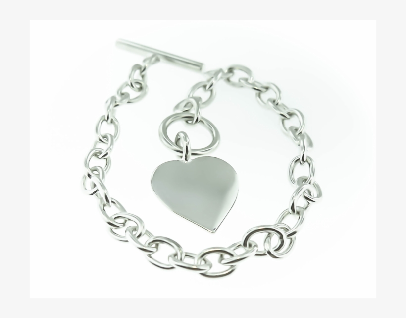 Silver Heart Bracelet - Chain PNG Image | Transparent PNG Free Download ...