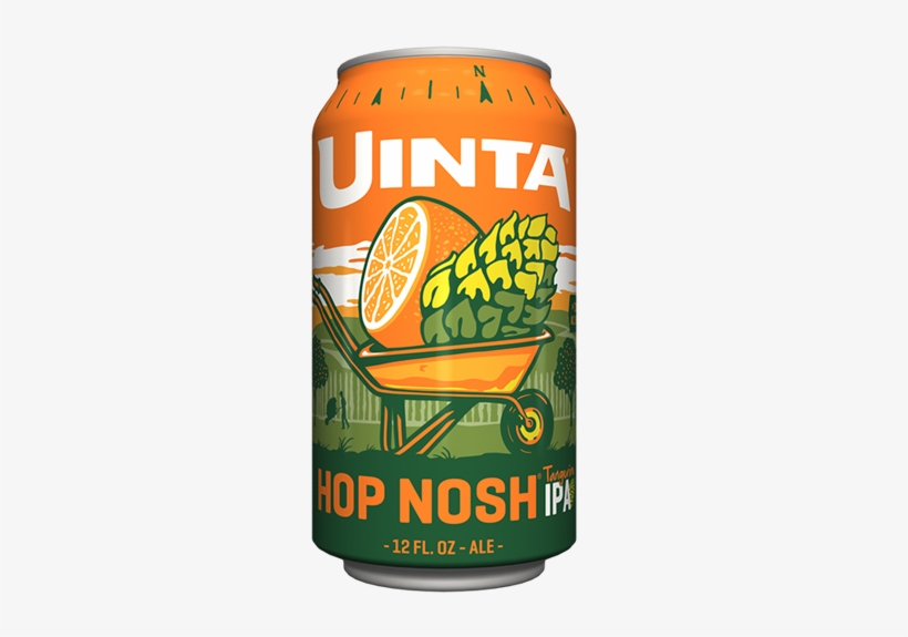 Download Hop Nosh Tangerine - Uinta West Coast Ipa | Transparent PNG ...