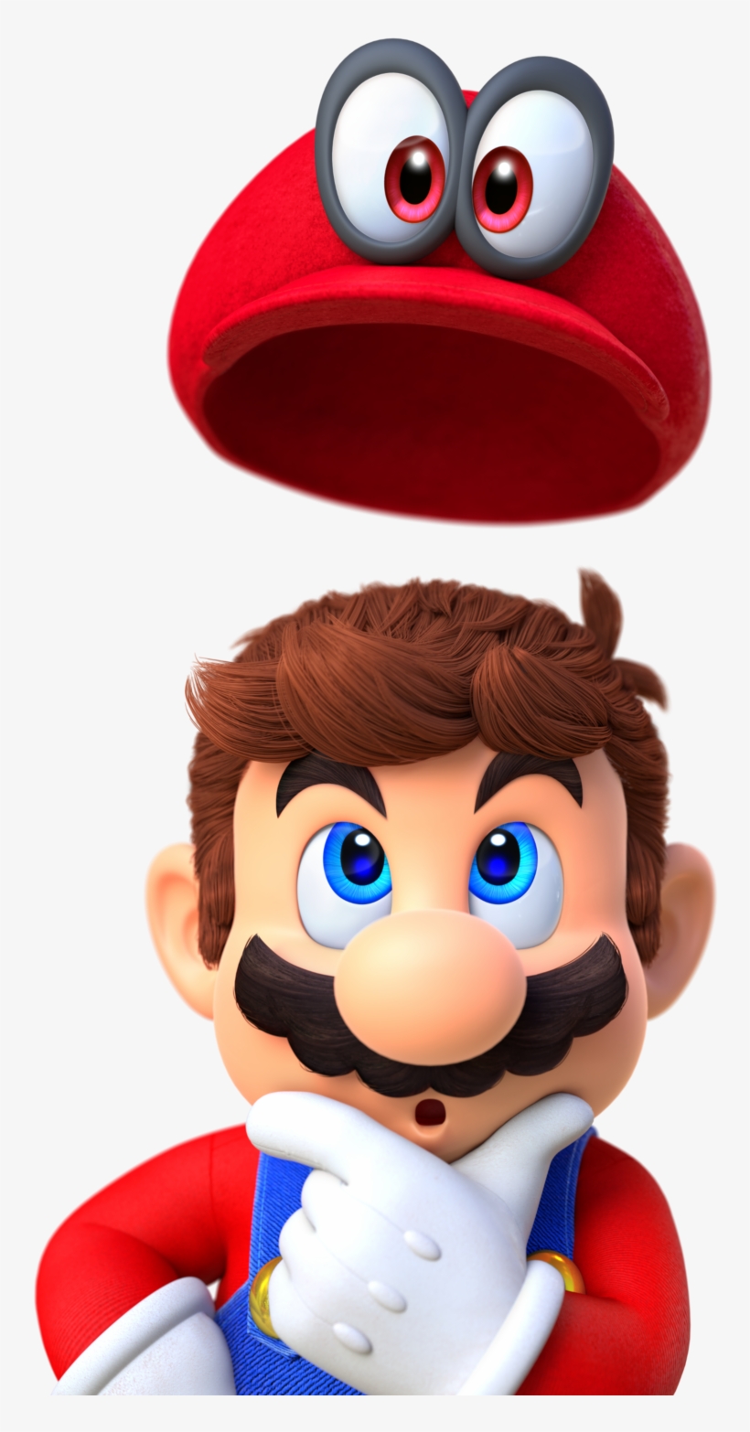 Online Or Brick And Mortar - Super Mario Odyssey Render PNG Image ...