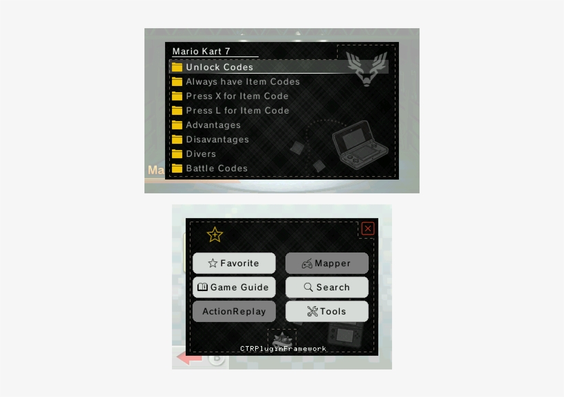 Download [release] Mario Kart 7 Ctrpf Cheat Plugin - 3ds Cheats Plugin | Transparent PNG ...
