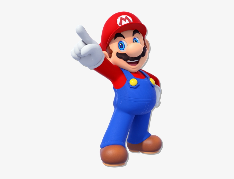 Download Mario Mario - Super Mario Thumbs Up | Transparent PNG Download ...